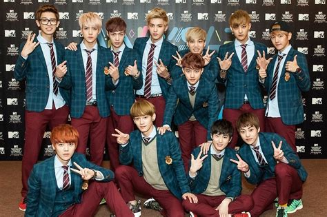 EXO OT12 Group Photo By Freyehet Redbubble