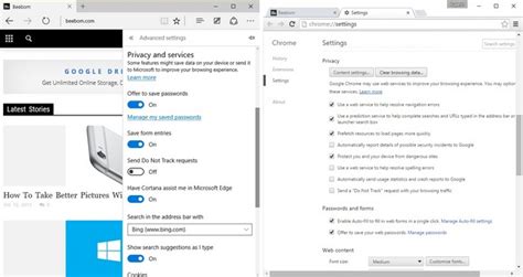Microsoft Edge Vs Google Chrome Detailed Comparison