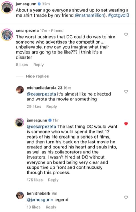 Guardiani Della Galassia Vol 3 James Gunn Difende La Promozione Del