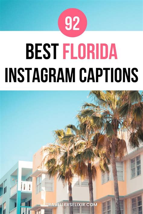 Best Florida Instagram Captions Quotes Perfect Captions Cute