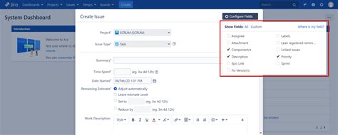 how to find user s configure fields custom settings using database query jira atlassian