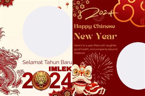 12 Link Twibbon Imlek 2024 Dengan Desain Paling Baru Cocok Untuk