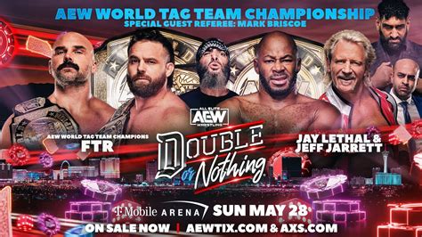 Aew Double Or Nothing Match Card So Far Ticket Sales In Las Vegas