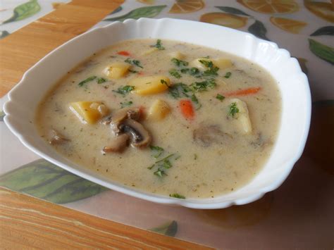Zupa Pieczarkowa Przepis PrzyslijPrzepis Pl
