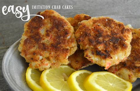 Easy Imitation Crab Crab Cakes Moola Saving Mom
