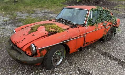 Bush Find 1979 MG MGB GT Barn Finds