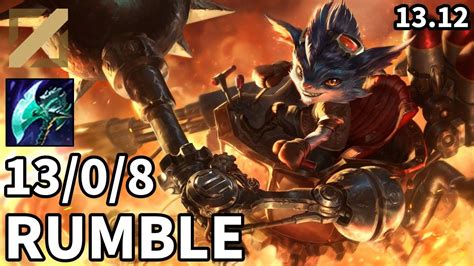 Rumble Mid Vs Tristana EUW Master Patch 13 12 YouTube