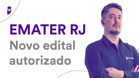 Concurso EMATER RJ Novo Edital Autorizado YouTube
