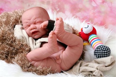 Baby BOY Precious Crying 14 Inches Preemie By CRAFTartesanias