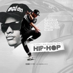 Dia Mundial do Hip Hop 12 de Novembro é a Pulsação da Cidade a Voz dos