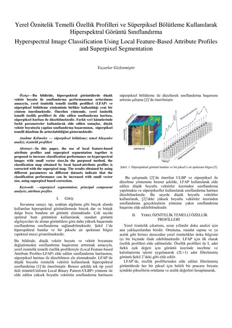 pdf hyperspectral image classification using local feature based attribute profiles and
