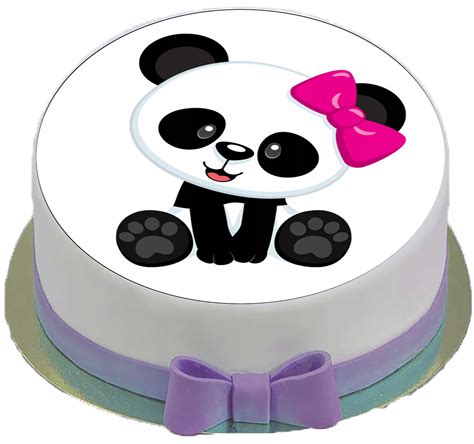 OPŁATEK NA TORT 9 PANDA misiek niedźwiedź miś 20cm 12395654649 Allegro pl