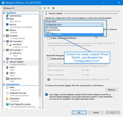 Hyper V Virtual Machine Failed To Start Error While Starting Vm