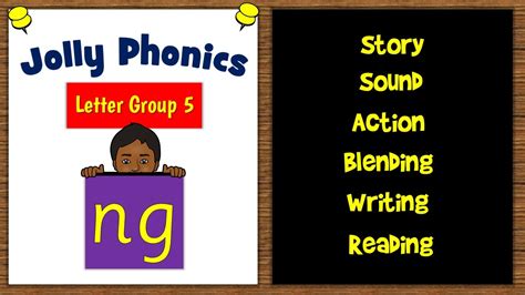 Jolly Phonics Ng Story Vocabulary And Blending YouTube