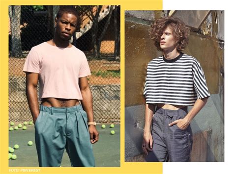 Tendência 80s tudo sobre o cropped para homens Blog da Mondaine