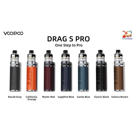 VOOPOO DRAG S PRO 80W فوبو دراج اس برو 80