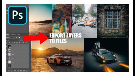 Ways To Export Layers To Files In Photoshop Export Layers As