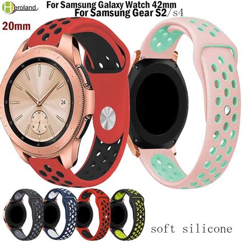 Mm Silicone Strap For Samsung Galaxy Watch Mm Gear S S Band