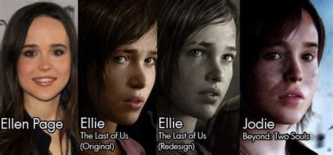 Звезда фильма Люди икс и главное лицо игры Beyond two souls сделала
