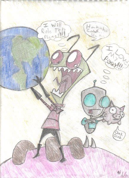 My Worst Zim Drawing Ever Invader Zim Fan Art 3970237 Fanpop