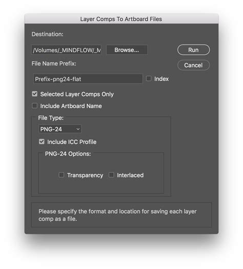 how to export multiple layer comps on multiple art adobe community 9278289