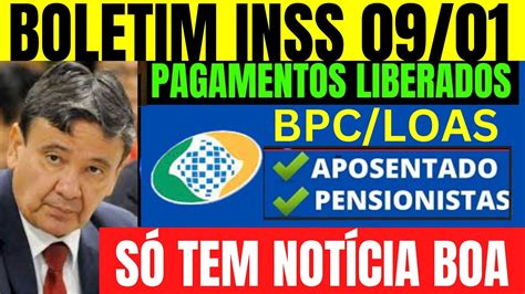 URGENTE ACABA DE CHEGAR BOLETIM INSS APOSENTADOS PENSIONISTAS BPC SÓ