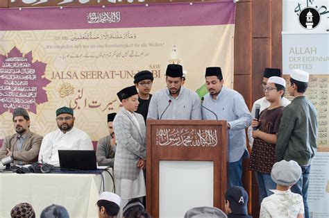 Jalsa Seerat Un Nabi In Wiesbaden Ahmadiyya Muslim Jamaat Deutschland