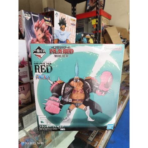 Ori Ichiban Kuji One Piece Film RED More Beat Prize E Franky Shopee