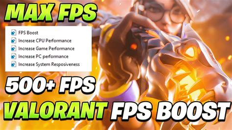 How To Boost FPS And Fix FPS Drops In Valorant Episode 3 ACT 2 Valorant