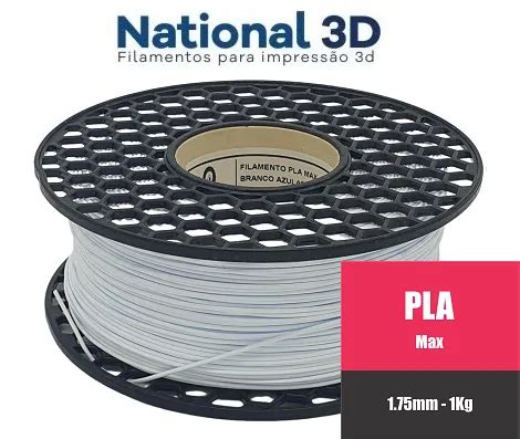 National 3D Filamentos para Impressão 3D Loja Oficial PLA MAX