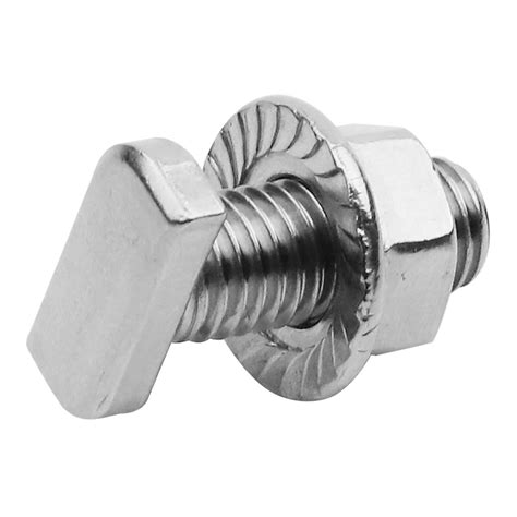 10 VITI TESTA A MARTELLO T M8 L 25 Mm UTILIZZABILI PER GUIDE 735004 E