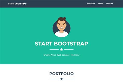 Github Startbootstrap Startbootstrap Freelancer A Flat Design One