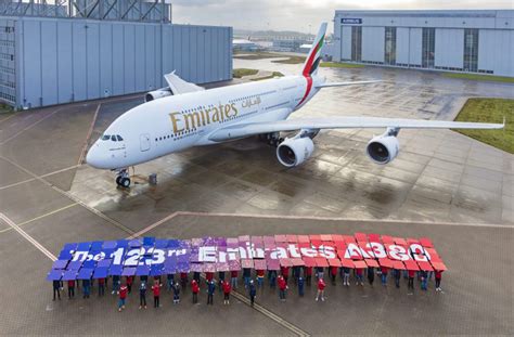 Emirates Completes A380 Fleet With 123rd Delivery Arabia Travel News