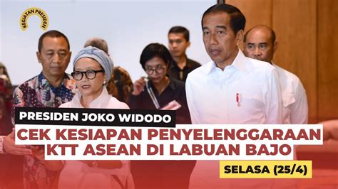 Presiden Jokowi Cek Kesiapan Penyelenggaraan KTT ASEAN Di Labuan Bajo