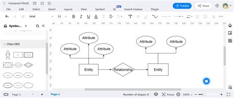 How To Draw Er Diagrams Edrawmax Tutorial NBKomputer