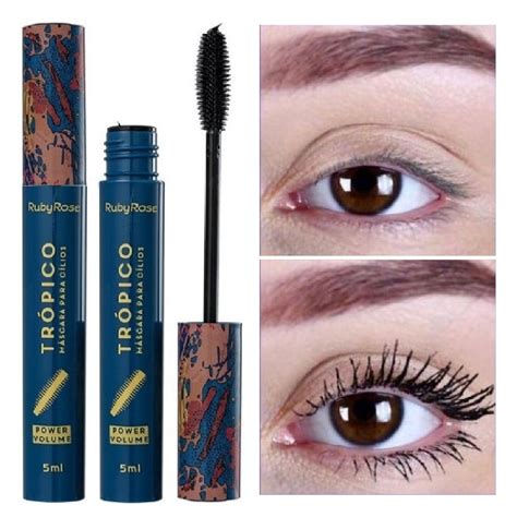 Rímel Máscara de Cílios Ruby Rose Tropico HB500 12 Unidades Atacad