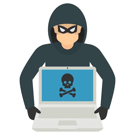 Premium Vector Password Cracker With Laptop Concept Internet Spy