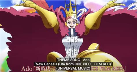 One Piece Film Red Anime Debuts New Trailer Theme Song Uta Project
