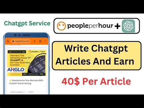Peopleperhour Earn Money Chat Gpt To Make Money How To Make Money