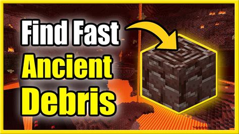 Fastest Way To Find Ancient Debris In Minecraft Survival Spawn Level