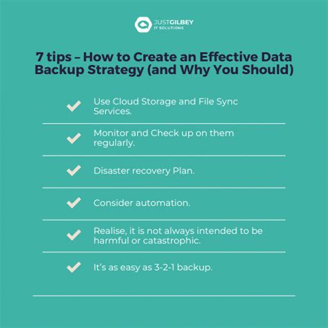7 Tips How To Create An Effective Data Backup Strategy And Why You
