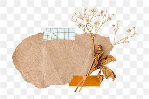 Png Kraft Ripped Paper Sticker Premium PNG Rawpixel