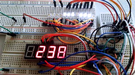 Contador Binario Y Displays De 7 Segmentos Con Arduino YouTube