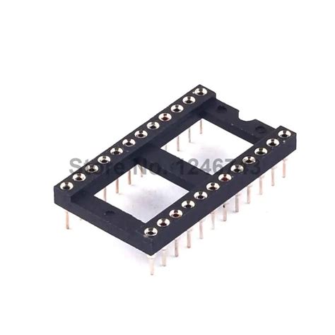 10PCS Round IC Socket 24Pin 24P Round Hole DIP IC Sockets Adaptor