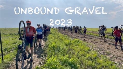 Unbound Gravel 2023 100 Mile Mud Wind Rain YouTube