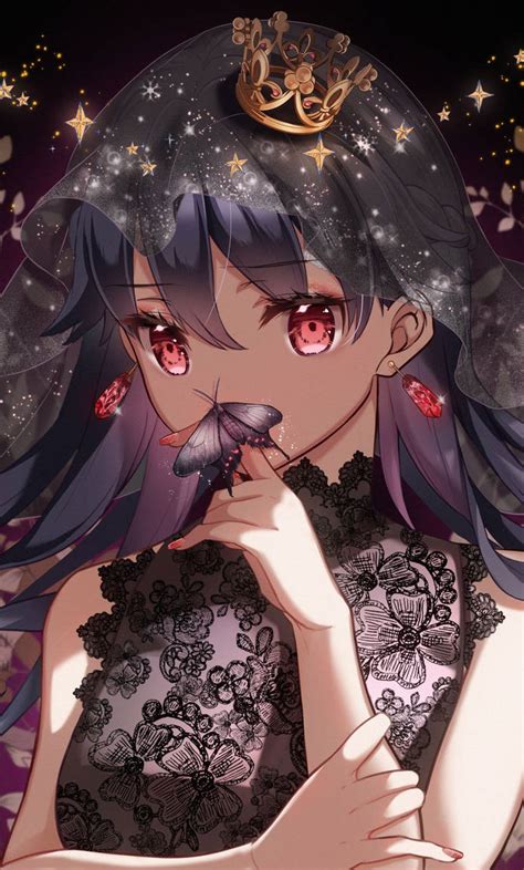 Anime Girl With Crown By Bachaqueen On Deviantart
