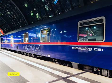 Nachtzug von Hamburg nach Zürich ÖBB nightjet NJ401