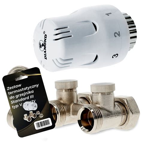 Głowica termostatyczna grzejnika Diamond Zestaw TI010302078 28772