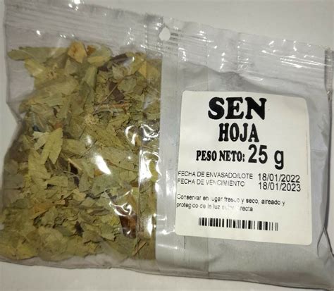 Hierba Aromática Sen Hojas 25g Productos Julieta