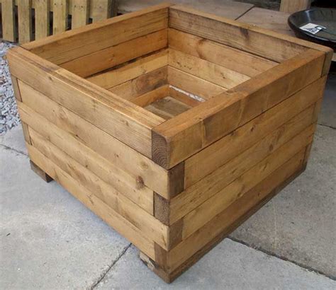 How To Make A Simple Wooden Planter Box At Marlon Robbins Blog